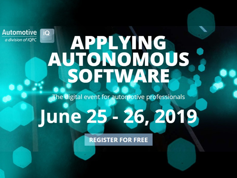 Automotive IQ announces Applying Autonomous Software digital event