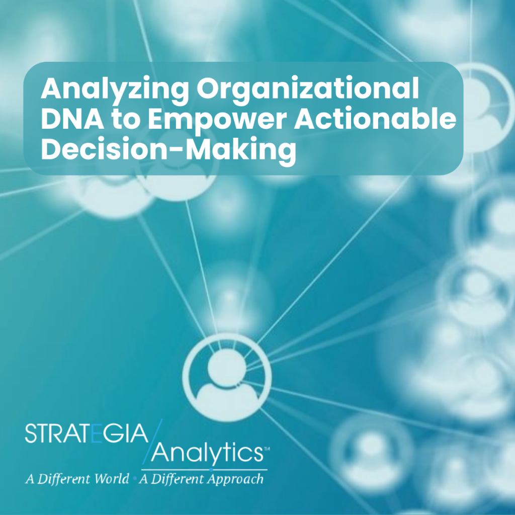 Analyzing Organizational DNA to Empower Actionable