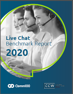 Comm100 Live Chat Benchmark Report 2020