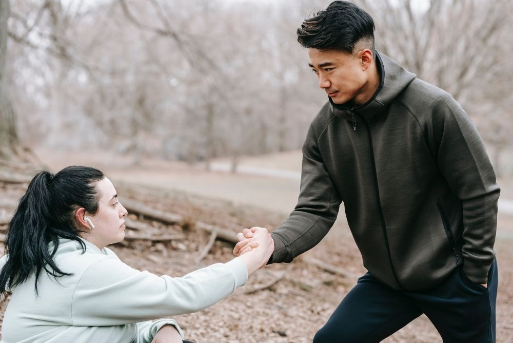 Rebuilding Trust Through Eye Contact