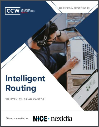 Special Report: Intelligent Routing