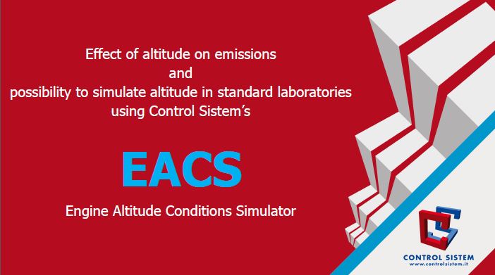 Effect of altitude on emissions and possibility to simulate altitude in ...