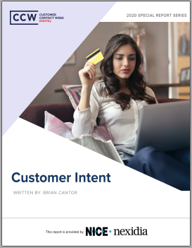 Special Report: Customer Intent