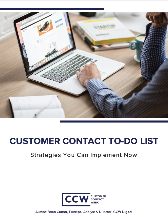 Special Report: Customer Contact To-Do List
