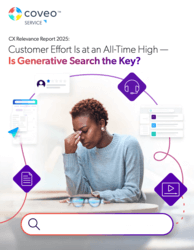 CX trends, customer effort, generative search