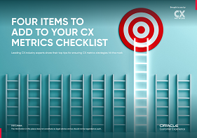 Four items to add to your CX metrics checklist