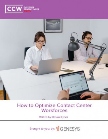 How-To Guide: How to Optimize Contact Center Workforces