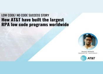 How AT&T built its RPA low-code programs