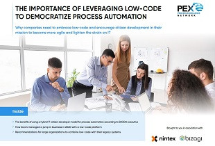 The importance of leveraging low-code to democratize process automation