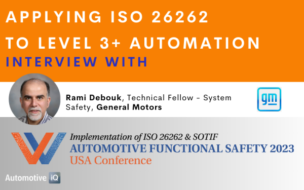 Applying ISO 26262 to Level 3+ Automation