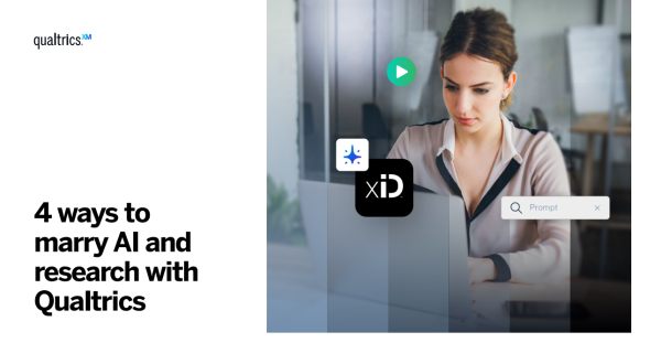 4 ways to marry AI and research with Qualtrics
