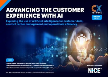 Advancing the customer experience with AI