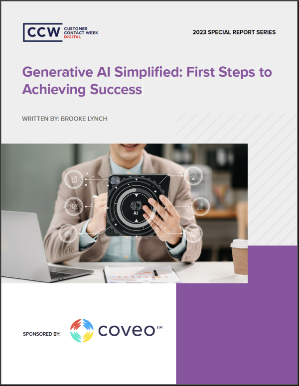 Special Report: Generative AI Simplified: First Steps to Achieving Success