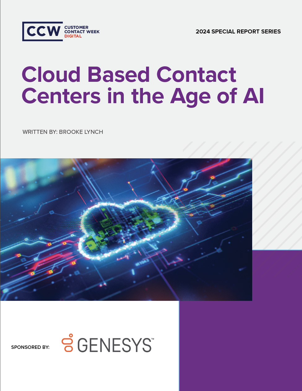 Cloud Based Contact Centers in the Age of AI
