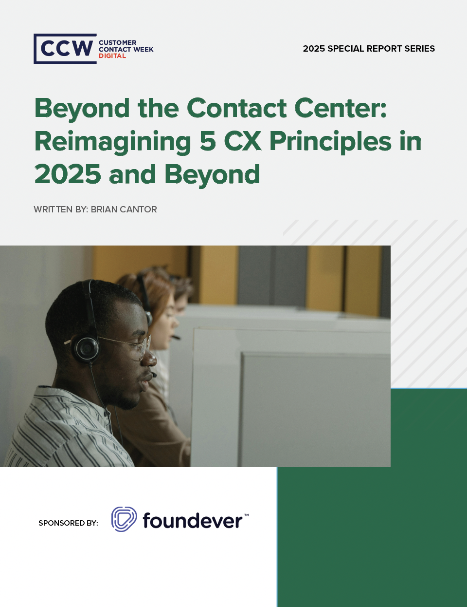 Beyond the Contact Center: Reimagining 5 CX Principles in 2025 and Beyond