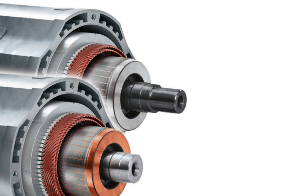 Efficiency gains for asynchronous motors