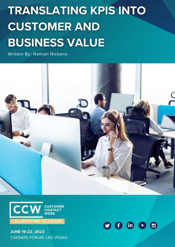 Translating KPIs into Customer and Business Value