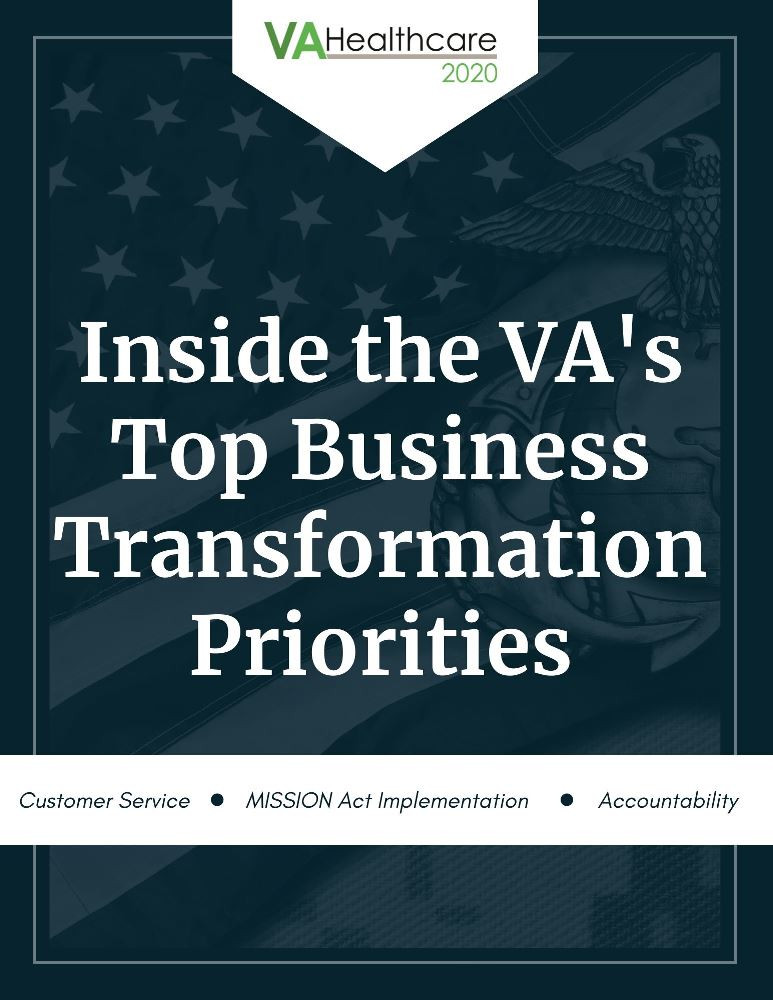 Inside the Dept. of Veteran Affairs Top Business Transformation Priorities