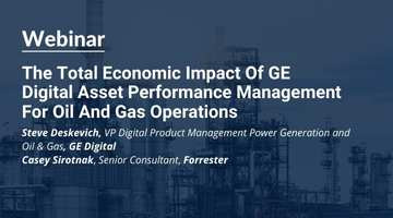 Using GE Digital for Asset Performance Management