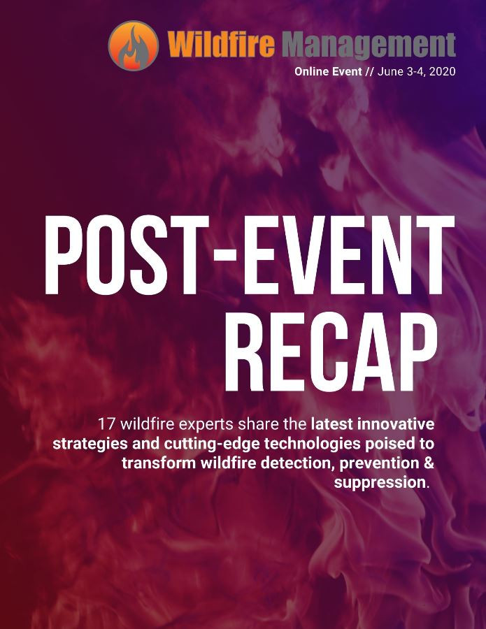 Wildfire Management 2020 Online Summit: Post-Event Recap