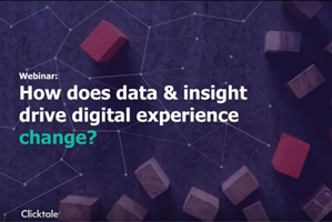 How data and insight drive experience change