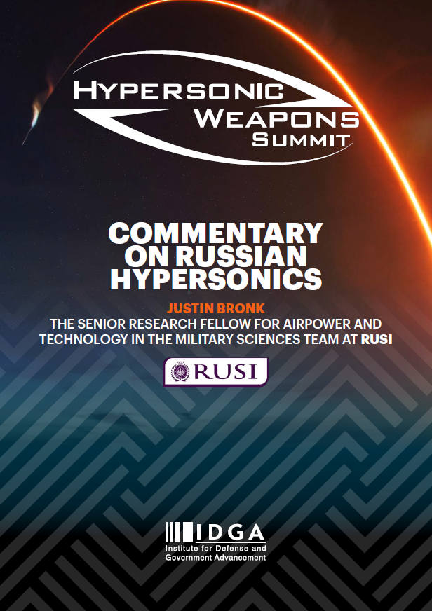 Commentary on Russian Hypersonics by RUSI's Justin Bronk