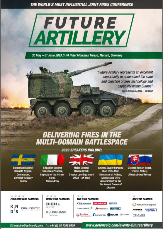 Future Artillery 2023 Agenda | Future Artillery