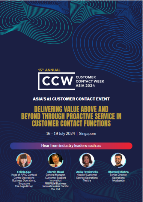 Customer Contact Week Asia 2024 Agenda | Customer Contact
