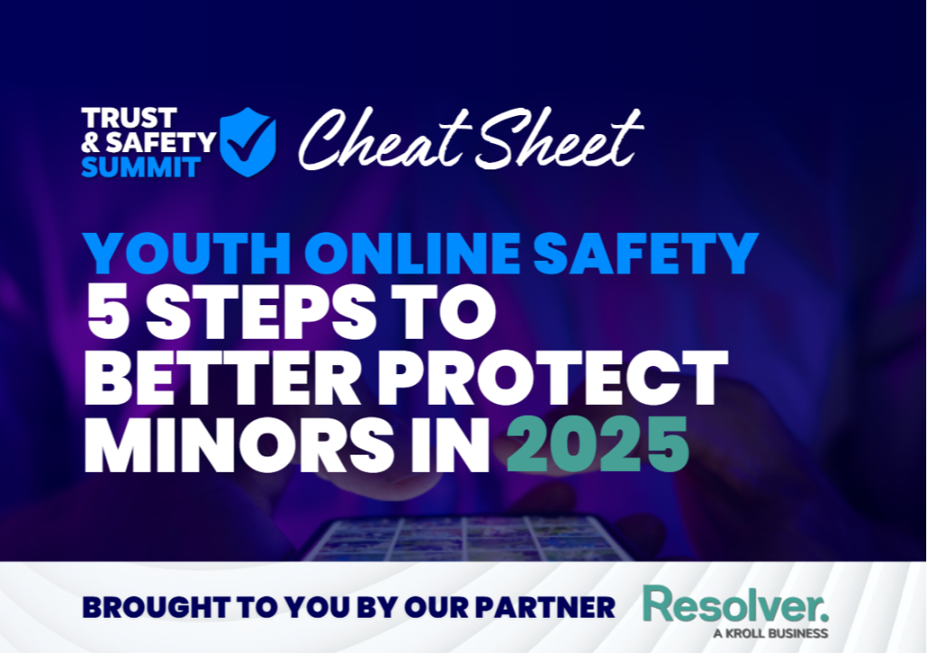 T&S Cheat Sheet: Youth Online Safety - 5 Steps to Better