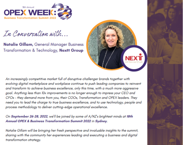 In conversation with Natalie Gillam, GM of Business