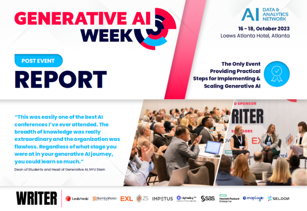 Generative AI Week USA 2023- Post Show Report | Generative