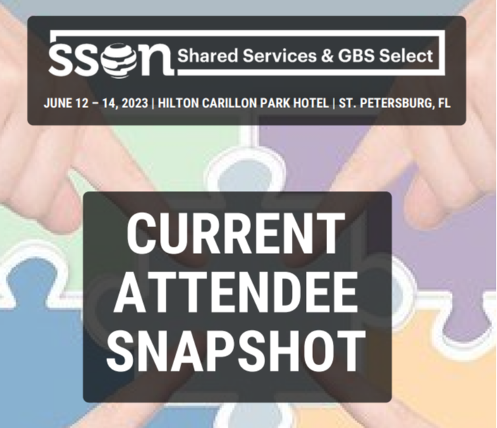 Shared Services & GBS Select Current Attendee Snapshot