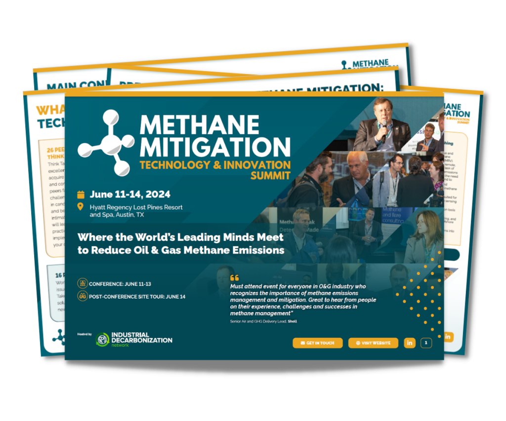 Methane Mitigation: Technology & Innovation Summit|