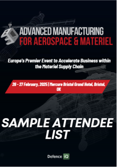 2025 Sample Attendees | Advanced Manufacturing for
