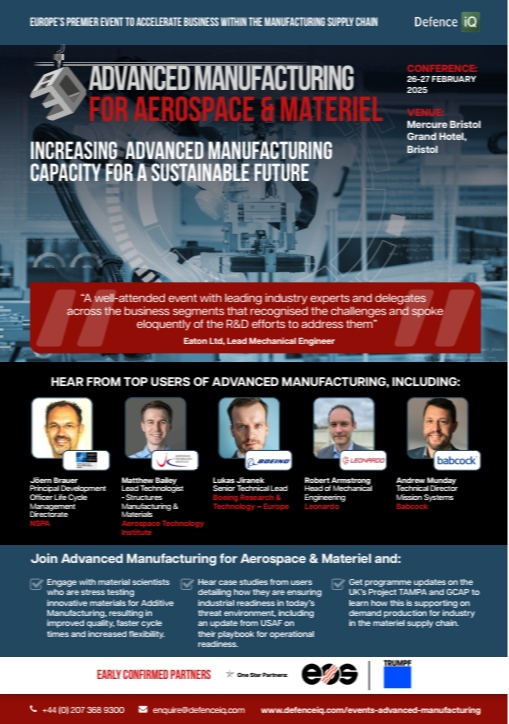 Advanced Manufacturing for Aerospace & Materiel