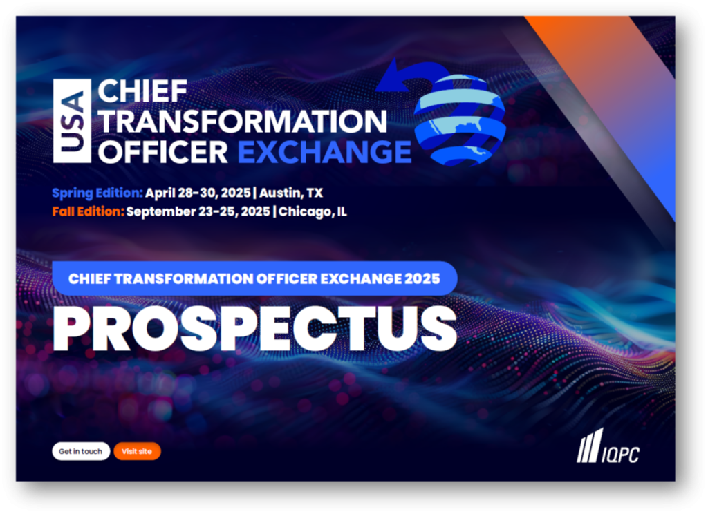 Chief Transformation Officer Exchange 2025 - Prospectus
