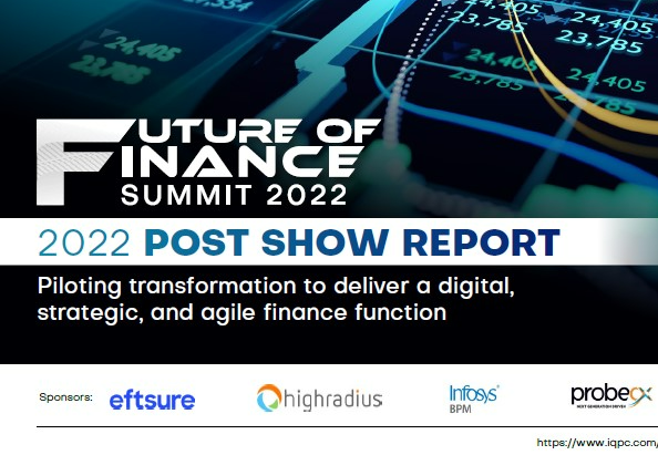 Post Show Report | Future of Finance Summit 2022 | Future