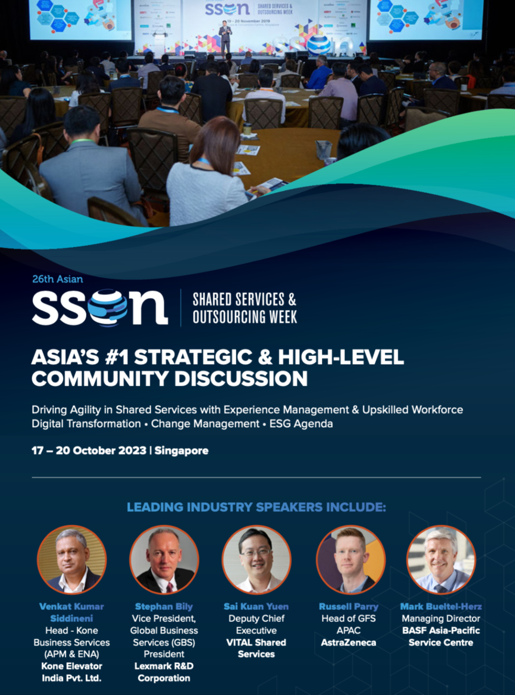 26th Shared Services and Outsourcing Week 2023