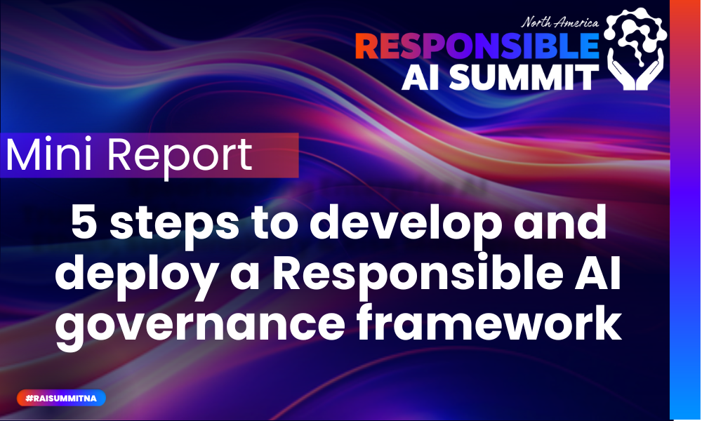 [Report] 5 Steps to Help Develop and Deploy a Responsible