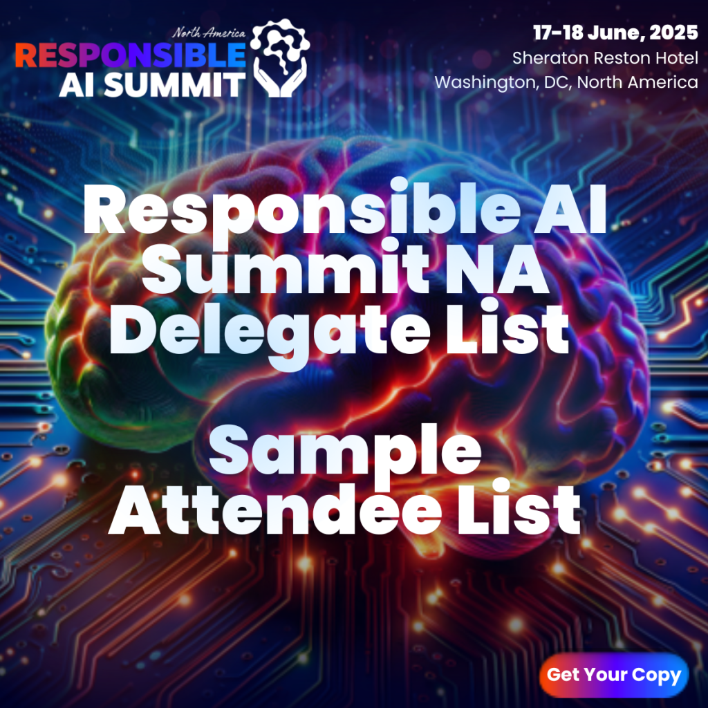 Responsible AI Summit NA Attendee List | Sample Attendee