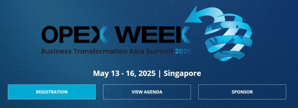 Tickets & Pricing | OPEX Week: Business Transformation Asia Summit 2025