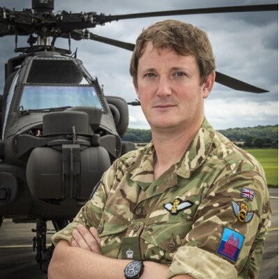 Brigadier Nick English MBE PhD | International Military Heli ...