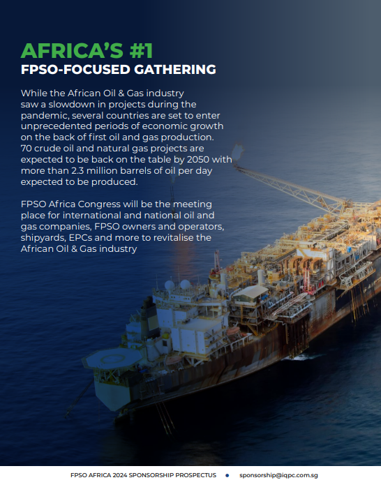 FPSO Africa Congress 2024 Sponsorship & Exhibition Guide
