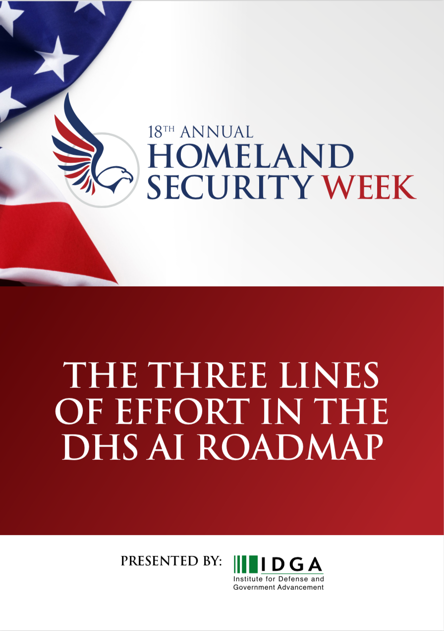 The Three Lines of Effort in the DHS AI Roadmap