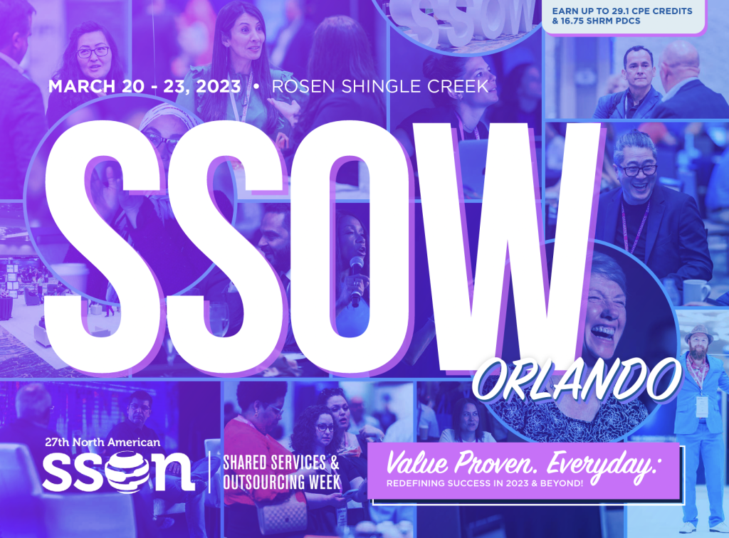 Shared Services & Outsourcing Week 2023 Agenda