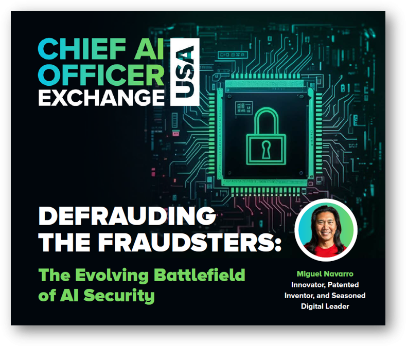 Interview | Defrauding the Fraudsters: The Evolving Battlefield of AI ...