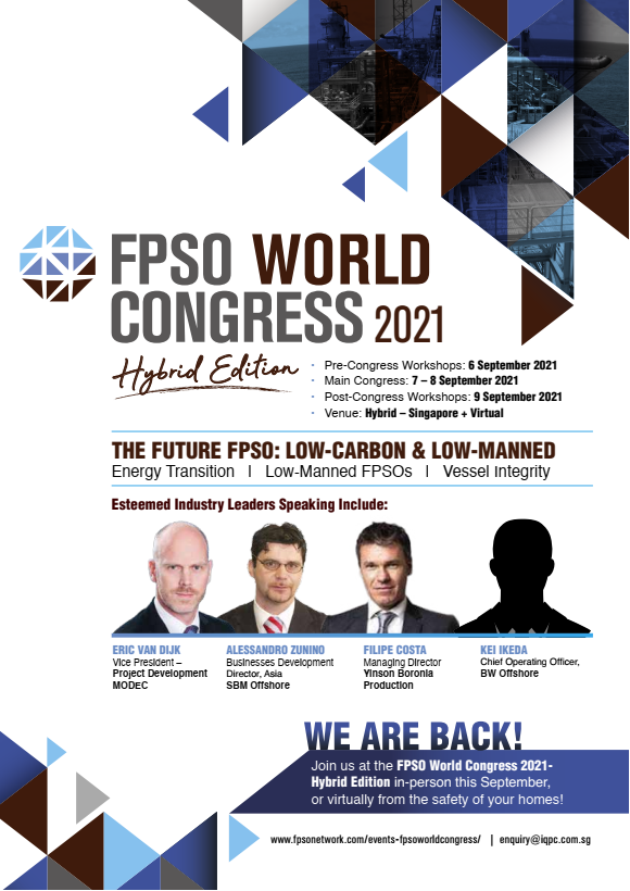 View Agenda - FPSO World Congress 2021 - Hybrid Edition
