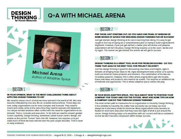 Q+A with Michael Arena, Author of Adaptive Space