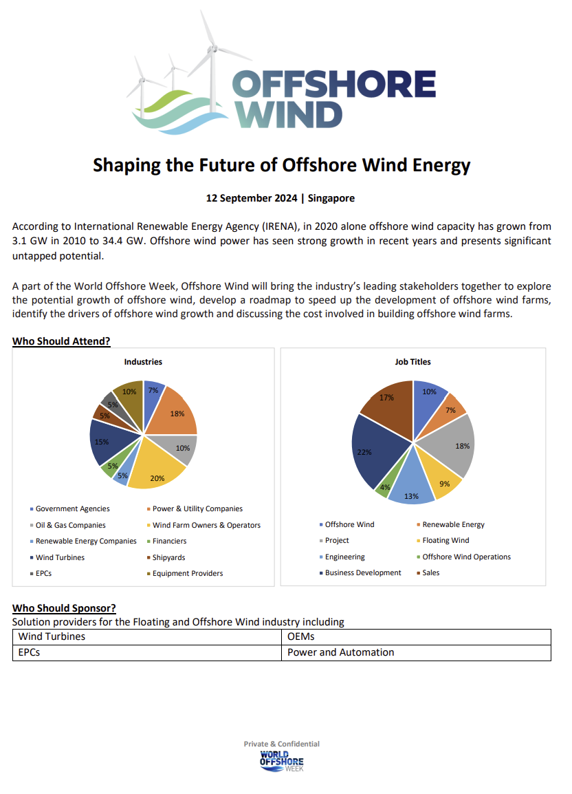 Offshore Wind Theatre Program | World Offshore