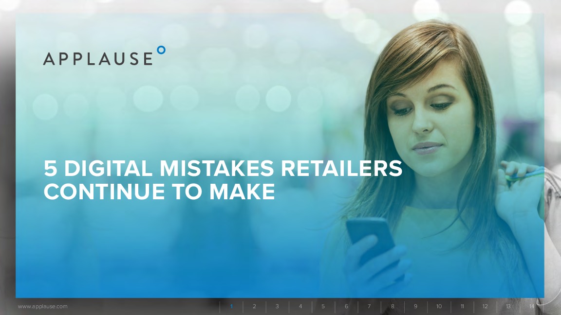 5 digital mistakes retailers continue to make